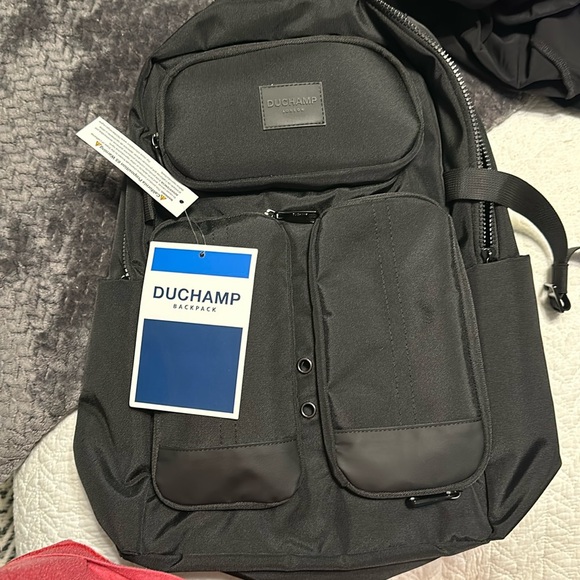 Duchamp | Bags | Nwt Duchamp Laptop Backpack Black Color | Poshmark